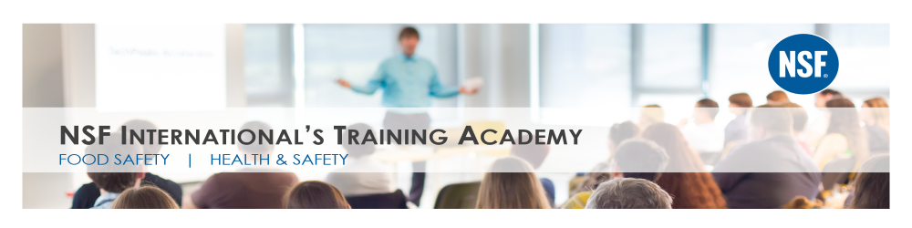 Welcome to NSF International Training Academy - Booking by Bookwhen
